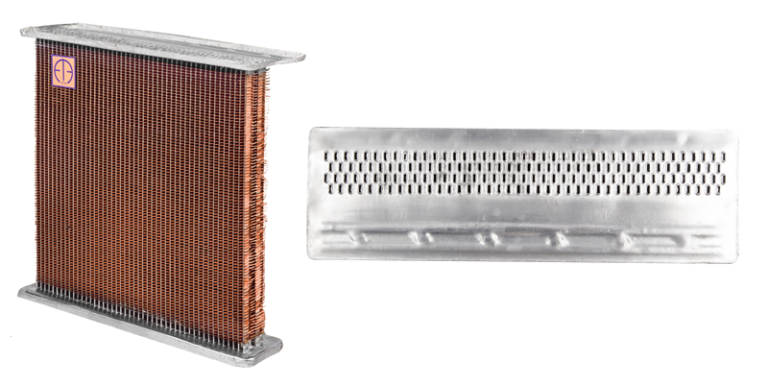 Mahindra Inter Tractor Radiator Core 4 Rows H/D 25 - Tractor Radiator Cores